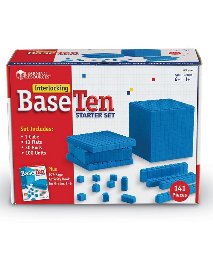 Learning Resources Interlocking Base Ten-Starter Set - Macy's
