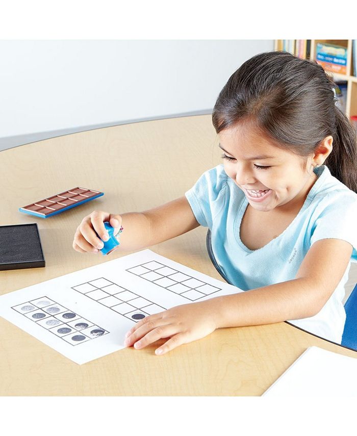 Learning Resources Ten Frame Stamp 2 Pieces - Macy's