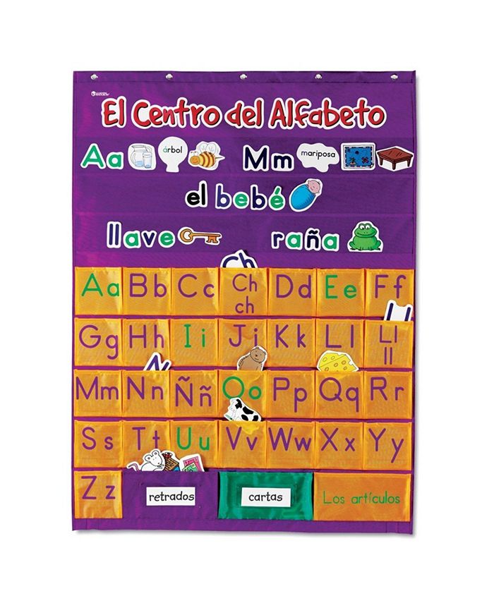 Learning Resources Spanish Alphabet Pocket Chart - Macy's