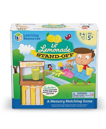 Learning Resources Lil' Lemonade Stand-Off - A Memory Matching Game ...