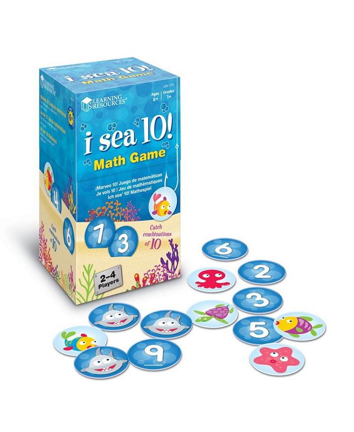 Learning Resources I Sea 10 Math Game - Macy's