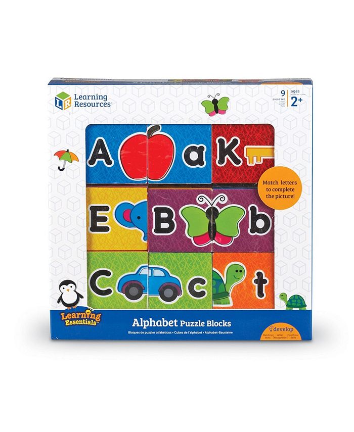 Learning Resources Alphabet Puzzle Blocks - Macy's