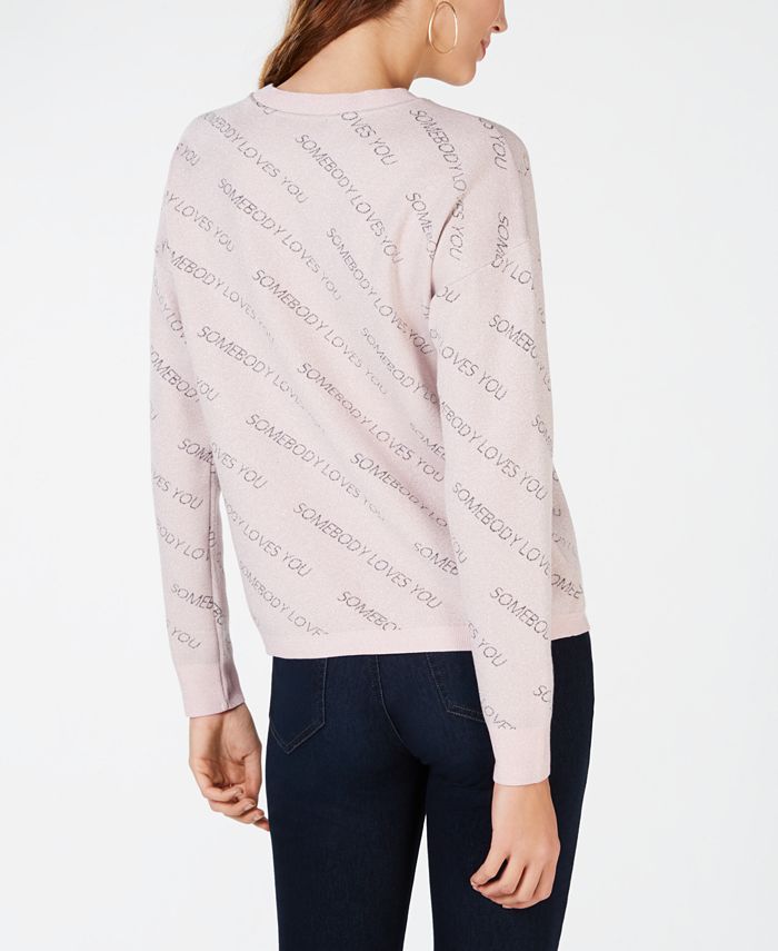 INC International Concepts I.N.C. Printed Sweater, Created for Macy's ...