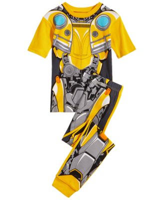 Transformers Little & Big Boys 2-Pc. Bumblebee Cotton Pajama Set - Macy's