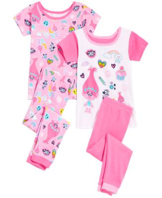 Trolls by DreamWorks Toddler Girls 4-Pc. DreamWorks Trolls Cotton ...