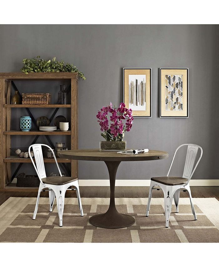 Modway Promenade Dining Side Chair Set of 2 - Macy's