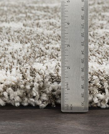 Surya Serengeti Shag SGT-2303 Dark Brown 7'10" x 10'3" Area Rug - Macy's