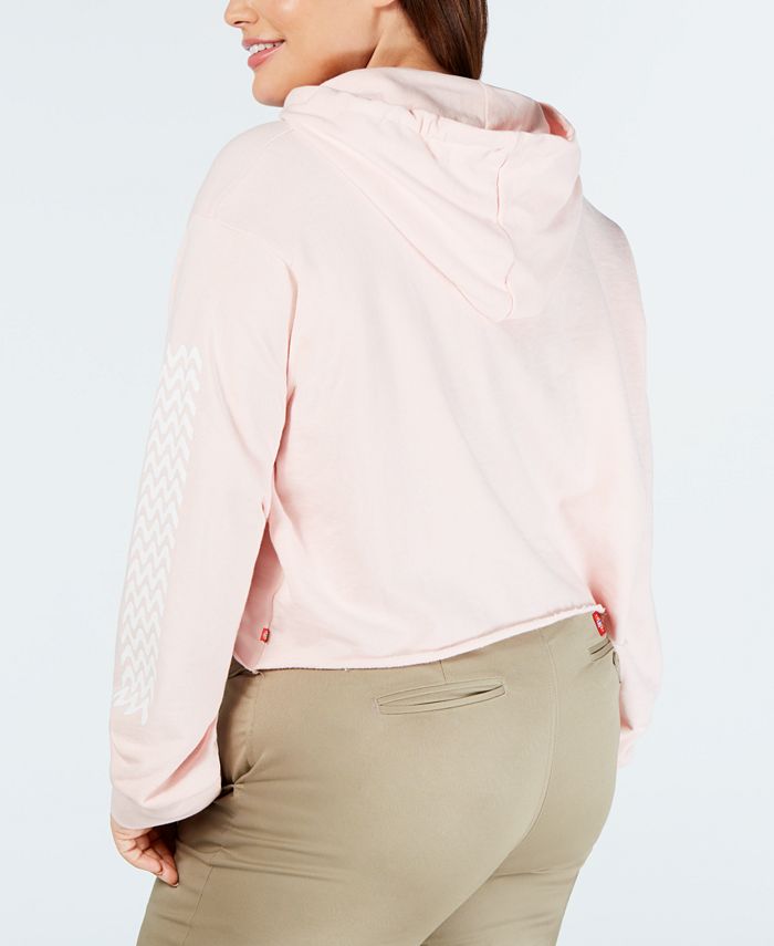 Dickies Trendy Plus Size Cropped Logo Graphic Hoodie Macys