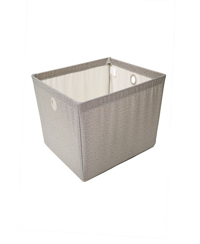 Neatfreak Harmony Twill Large Wire Frame Fabric Storage Bin - Macy's