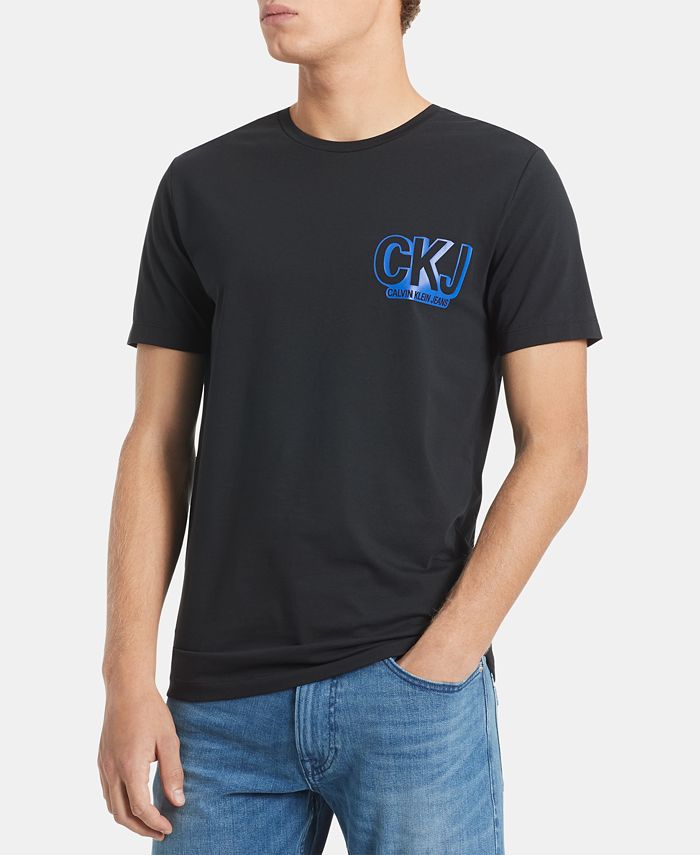Calvin Klein Jeans Men's Slim-Fit Logo Graphic T-Shirt - Macy's