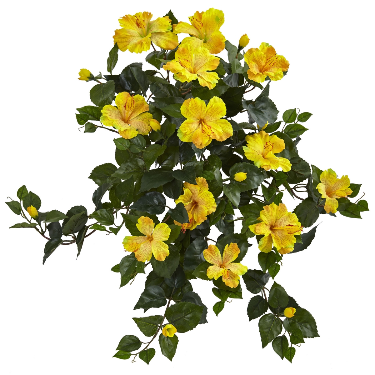 Click here for Nearly Natural 24 Hibiscus Hanging Artificial Plan... prices
