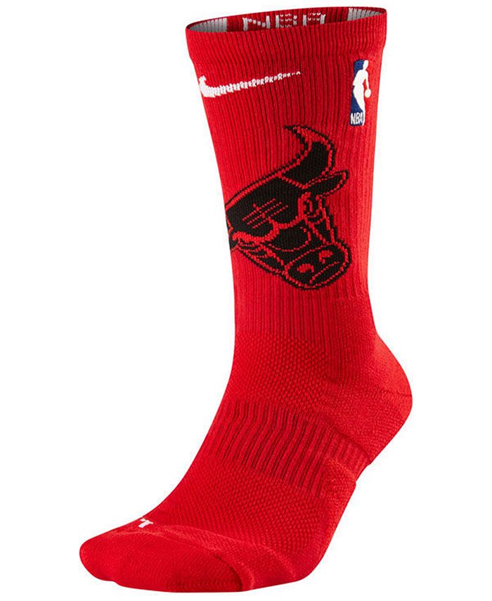 Nike Men's Chicago Bulls Elite Team Crew Socks - Macy's