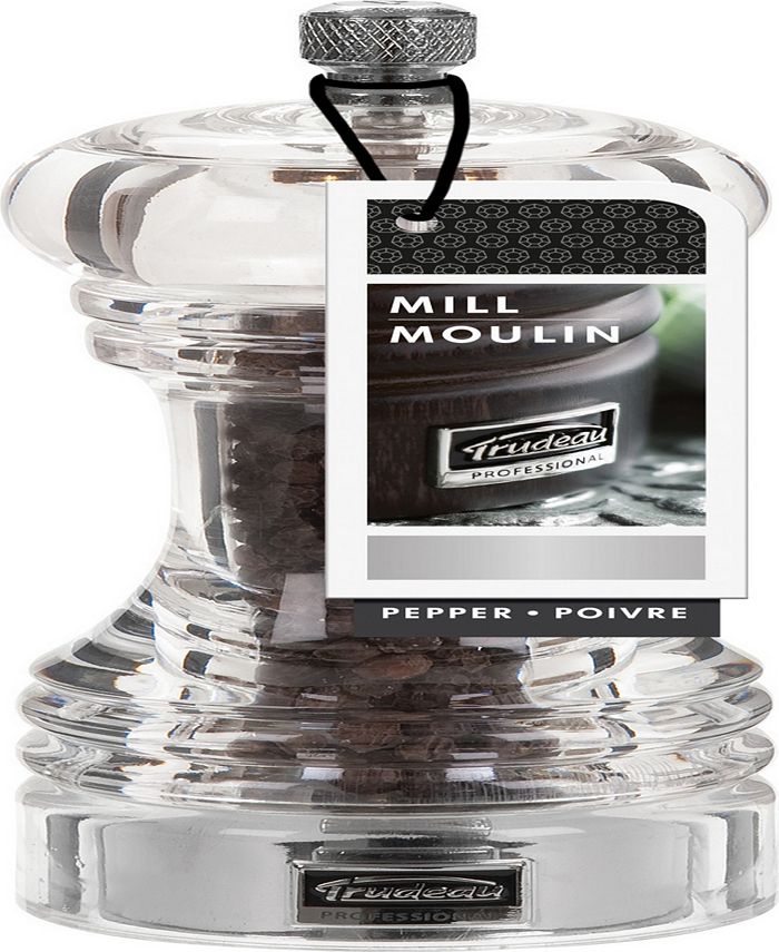 Trudeau 6" Professional Pepper Mill Acrylic - Macy's