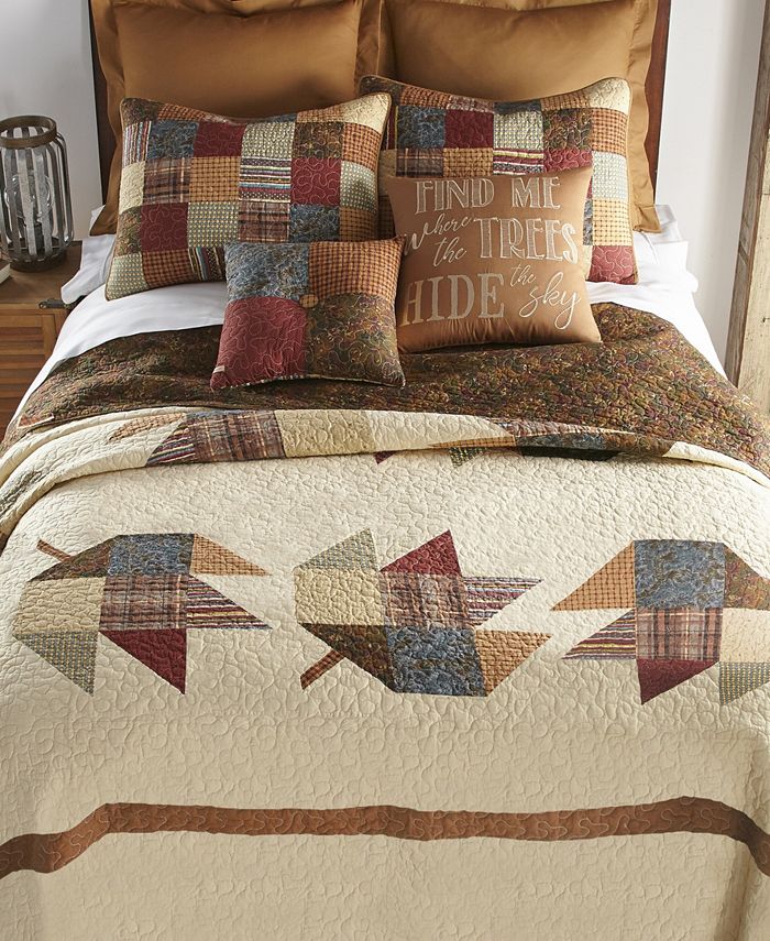 American Heritage Textiles Maple Leaf Cotton Quilt Collection ...