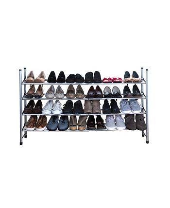 Simplify 4 Tier Expandable Shoe Rack - Macy's