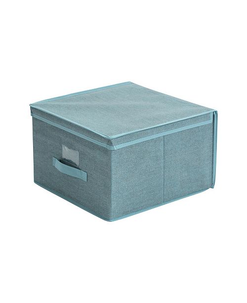 Simplify Jumbo Storage Box in Dusty Blue & Reviews - Cleaning ...