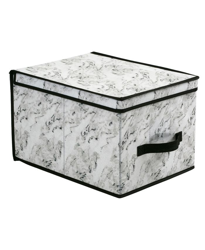 Simplify Large Storage Box in Marble - Macy's
