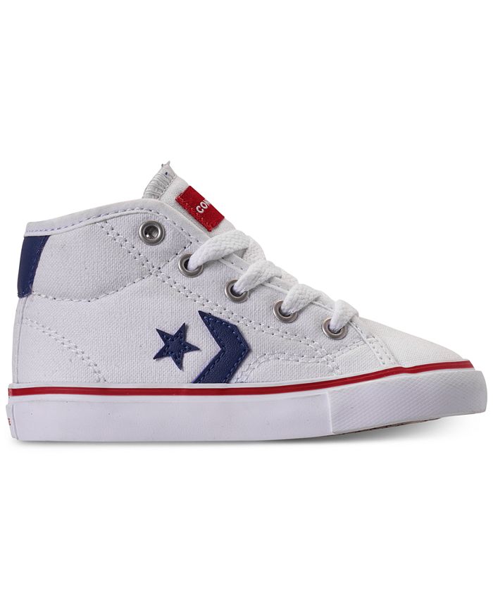 Converse Little Boys' Star Replay High Top Casual Sneakers from Finish ...