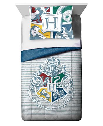 Harry Potter Warner Bros. Witchcraft and Wizardry Twin Comforter - Macy's