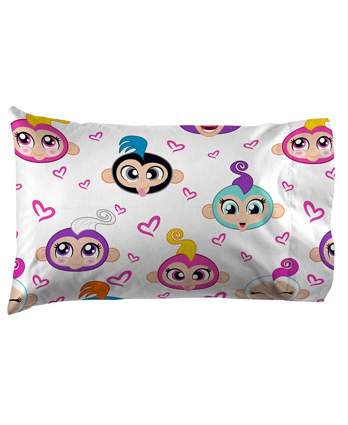 Fingerlings Monkey Around Twin 4-Pc. Bed in a Bag - Macy's