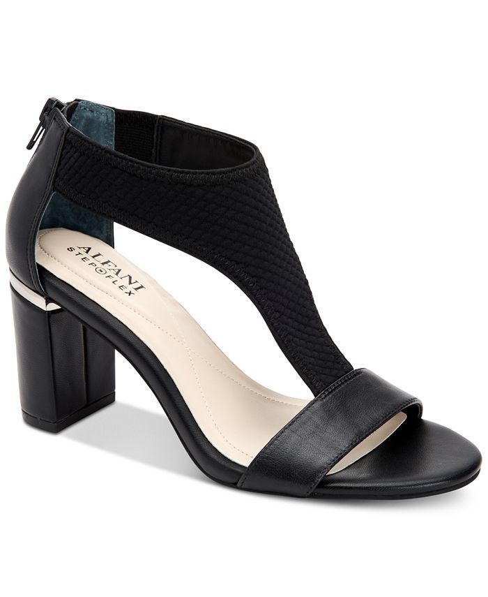 Alfani Women's Step 'N Flex Foxxii Shield Sandals, Created for Macy's ...