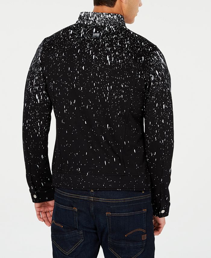 G-Star Raw Men's Slim-Fit Paint Splatter Jacket, Created for Macy's ...