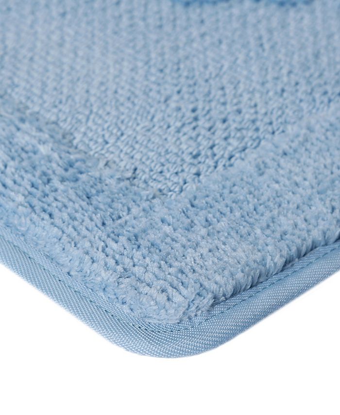 Home Dynamix Shabby Chic Duet Plush Two Tone Reversible Border-Textured ...