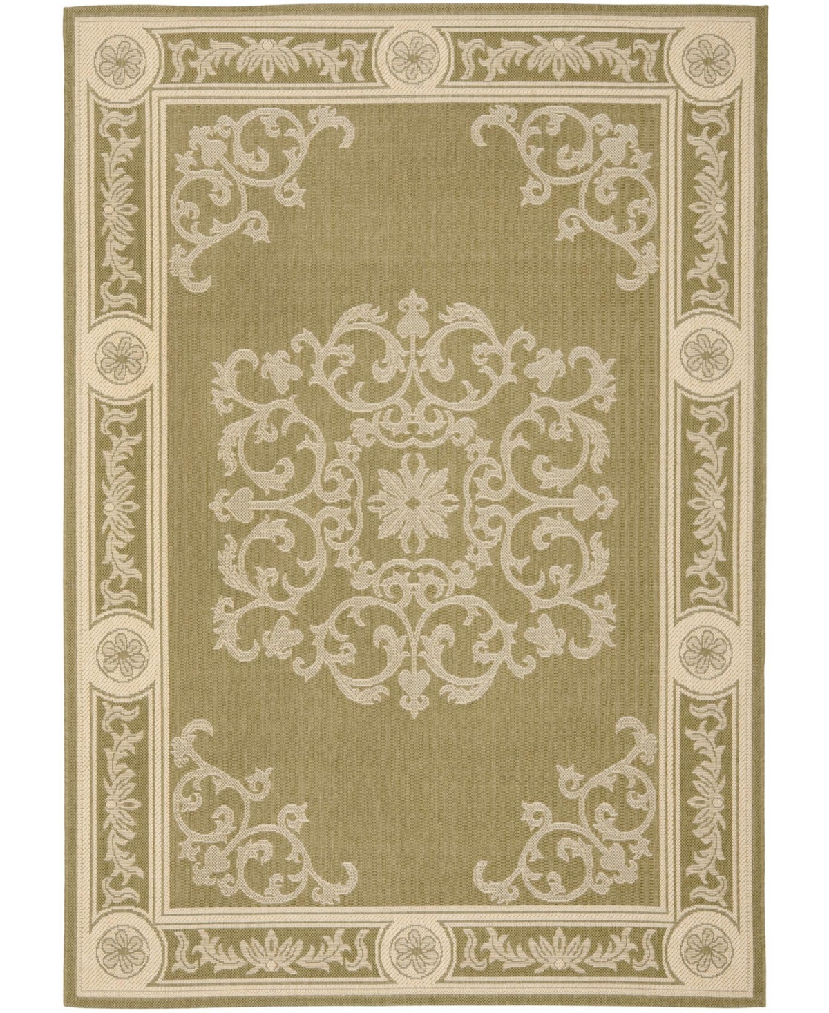 Click here for Safavieh Courtyard CY2914 Olive and Natural 53 x 7... prices