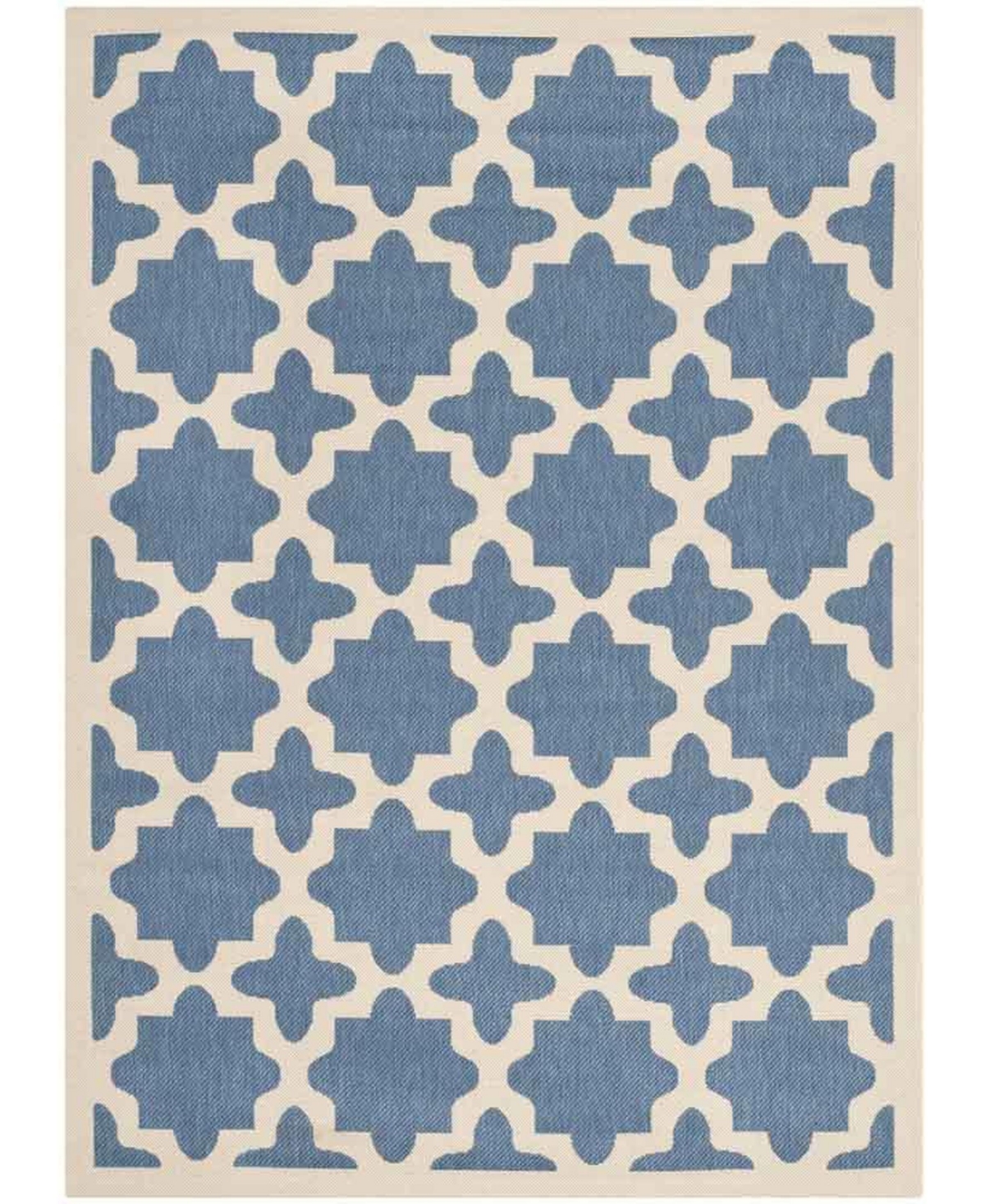 Click here for Safavieh Courtyard CY6913 Blue and Beige 53 x 77 S... prices