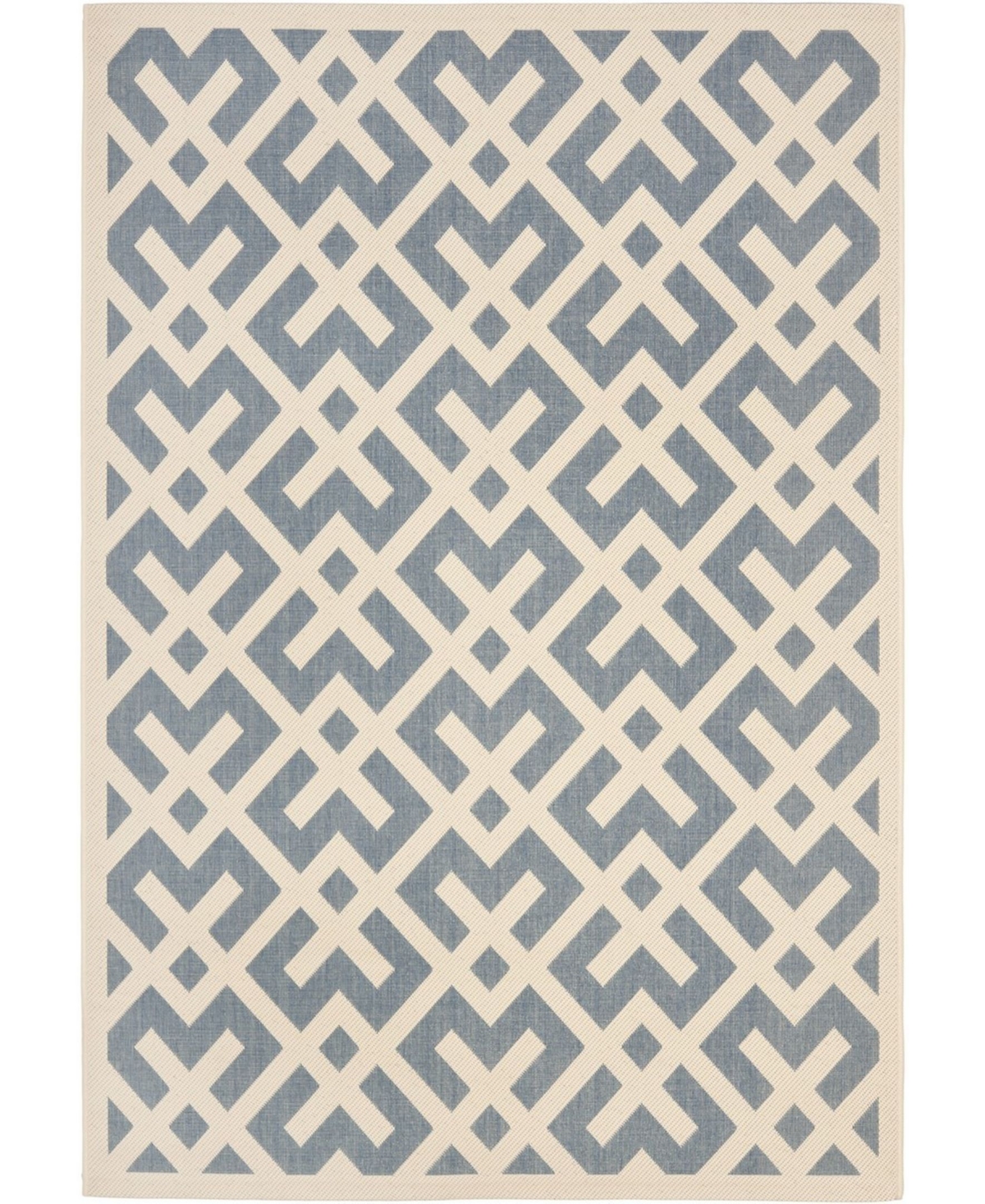 Click here for Safavieh Courtyard CY6915 Blue and Bone 53 x 77 Ou... prices