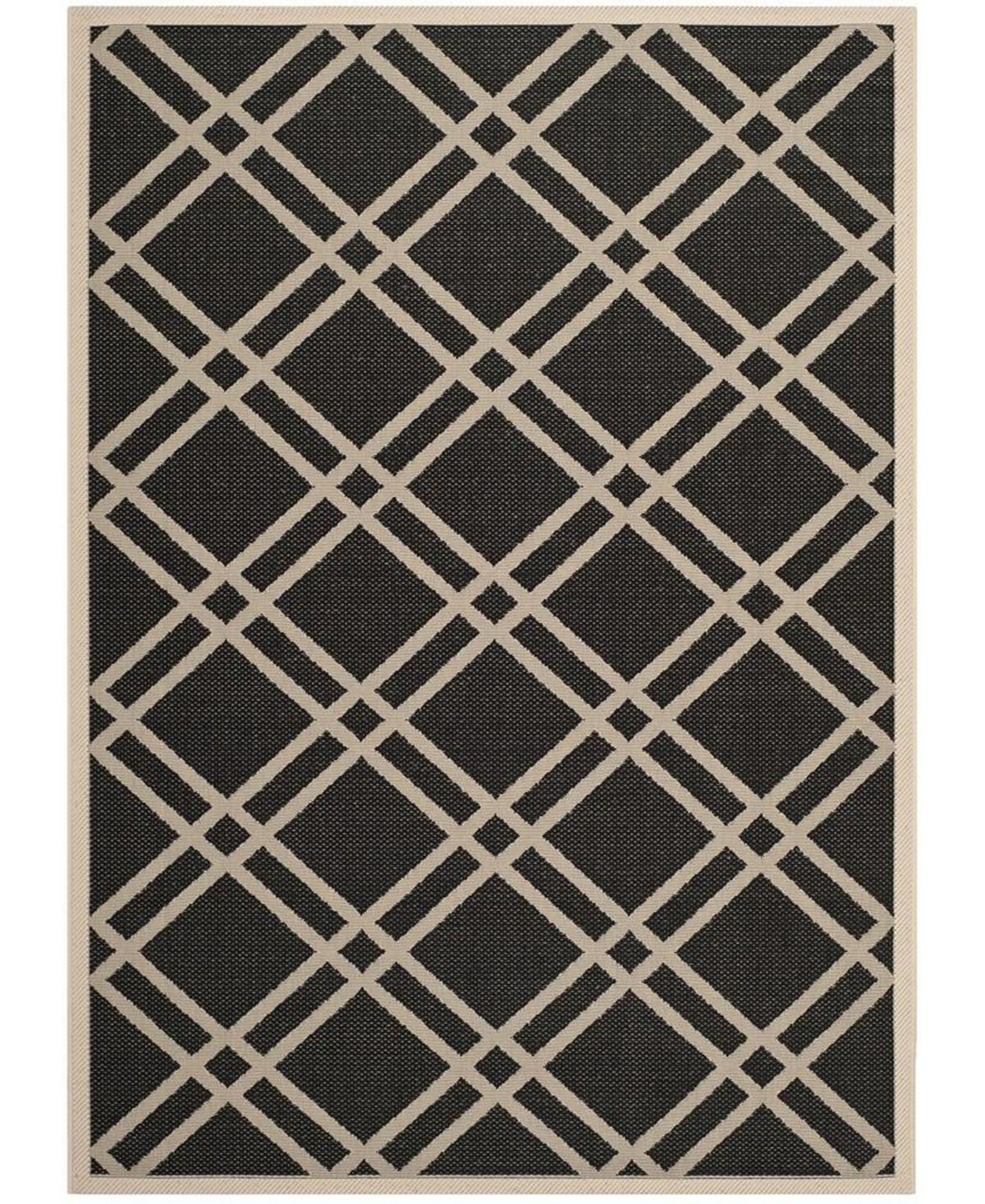 Click here for Safavieh Courtyard CY6923 Black and Beige 53 x 77... prices