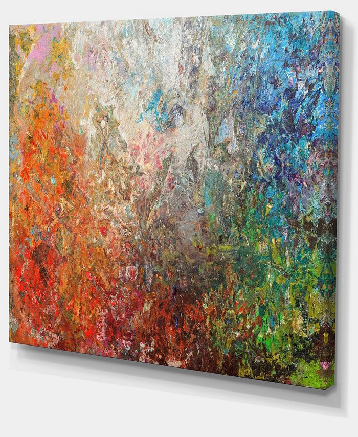 Design Art Designart Board Stained Abstract Art Abstract Canvas Art ...