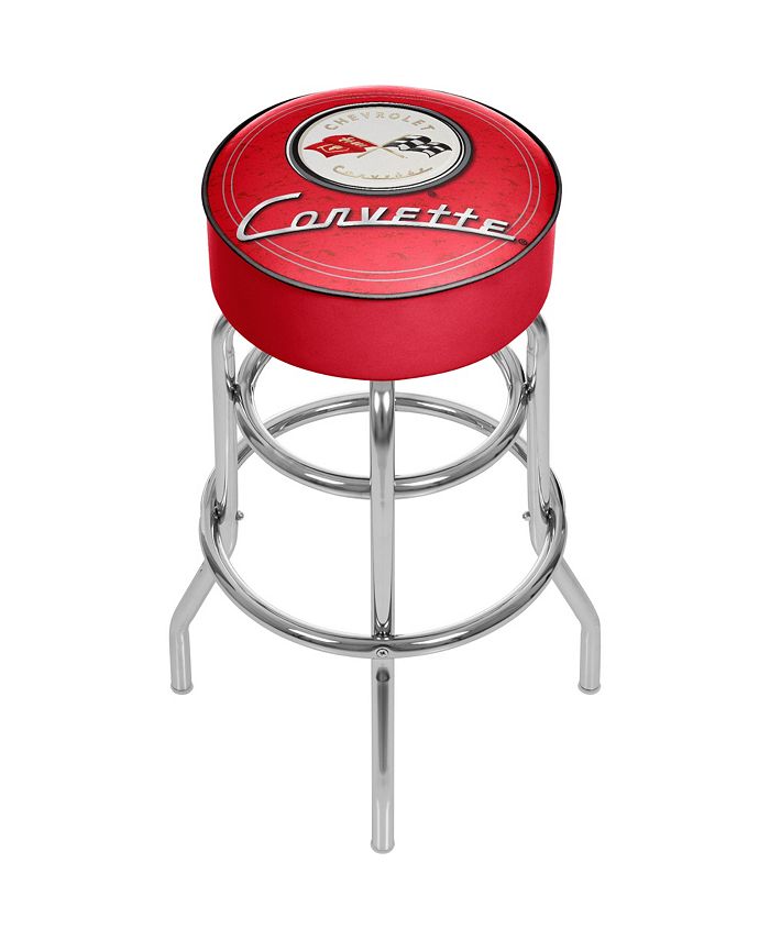 Trademark Global Corvette C1 Padded Bar Stool - Macy's