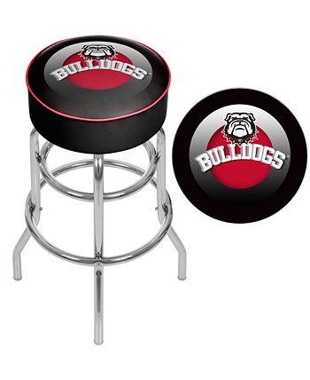 Trademark Global University of Georgia Padded Swivel Bar Stool ...