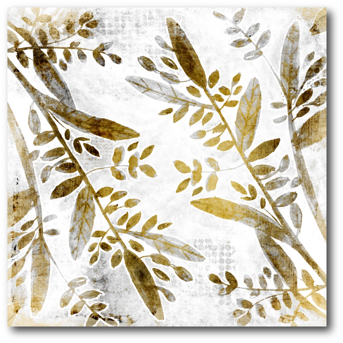 Click here for Courtside Market Botanical in Gold I Gallery-Wrapp... prices