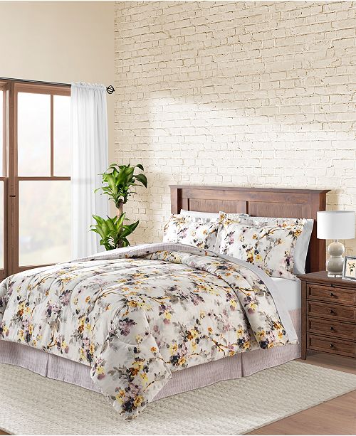 Fairfield Square Collection CLOSEOUT! Haley Reversible 8-Pc. Comforter ...