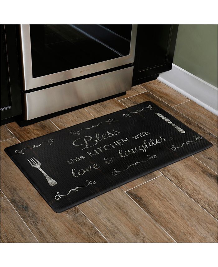 Home Dynamix Cook N Comfort Vintage "Bless This Kitchen" Embossed ...