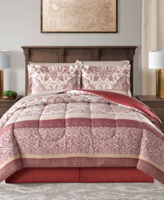Sunham Delaney Reversible 8-Pc. Comforter Sets - Macy's