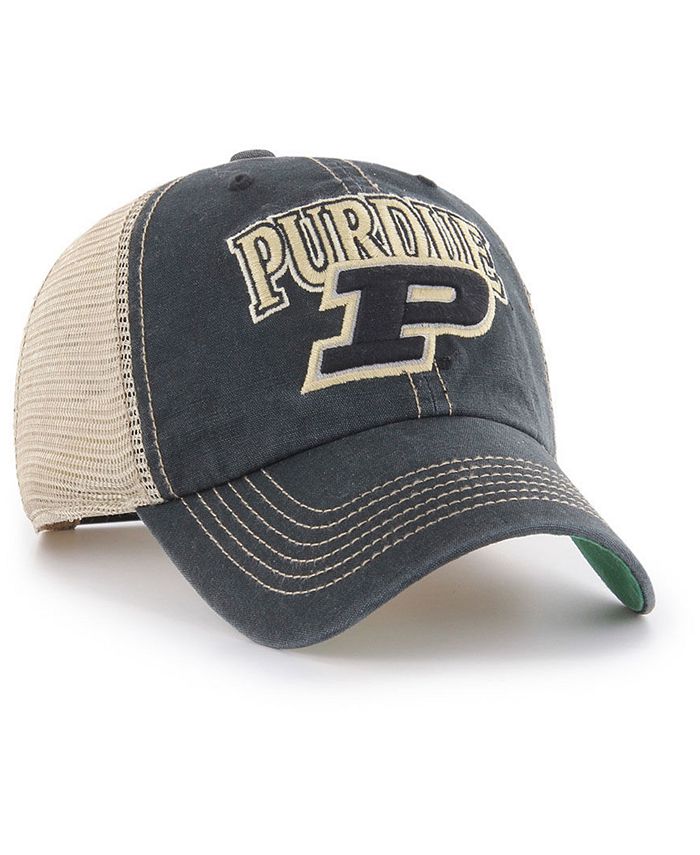 '47 Brand Purdue Boilermakers Tuscaloosa Mesh CLEAN UP Cap - Macy's