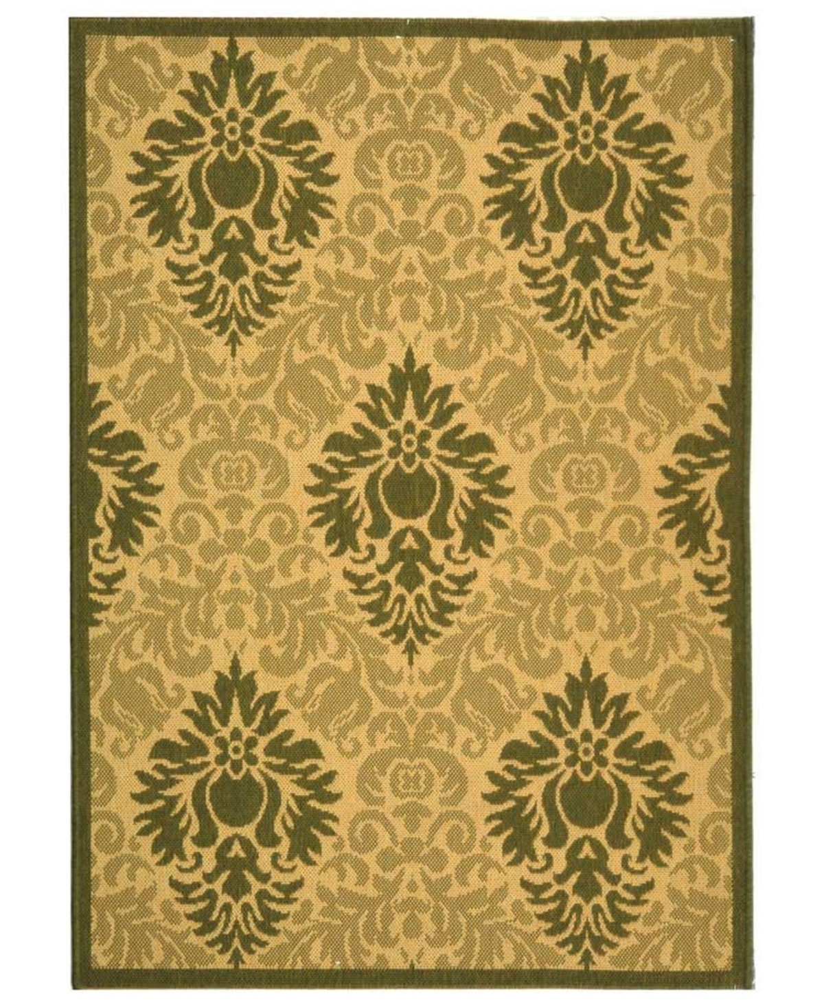 Click here for Safavieh Courtyard CY2714 Natural and Olive 53 x 7... prices