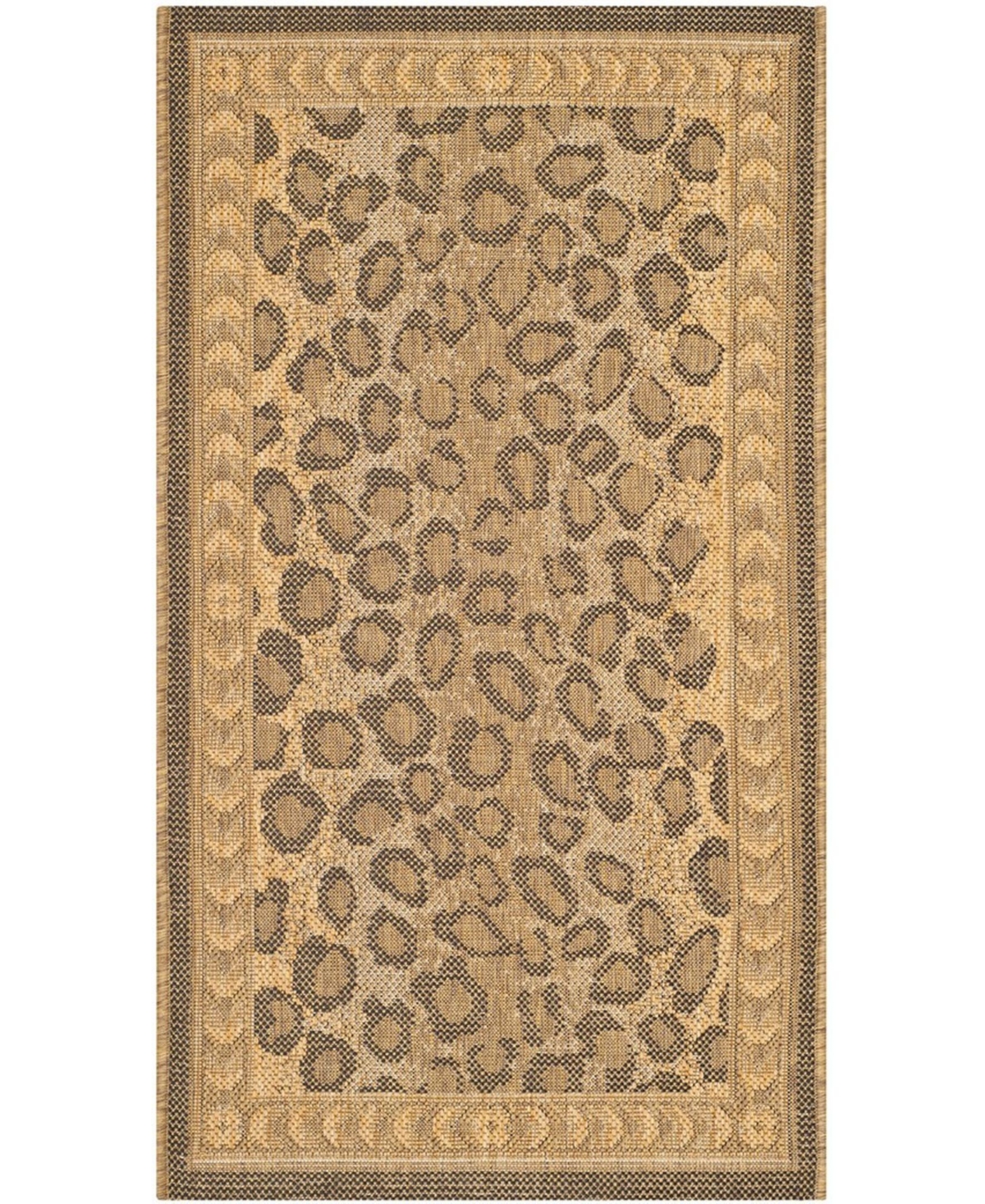 Click here for Safavieh Courtyard CY6100 Natural and Gold 53 x 77... prices
