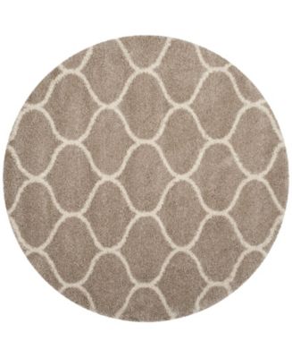 Safavieh Hudson SGH280 7' x 7' Round Area Rug - Macy's