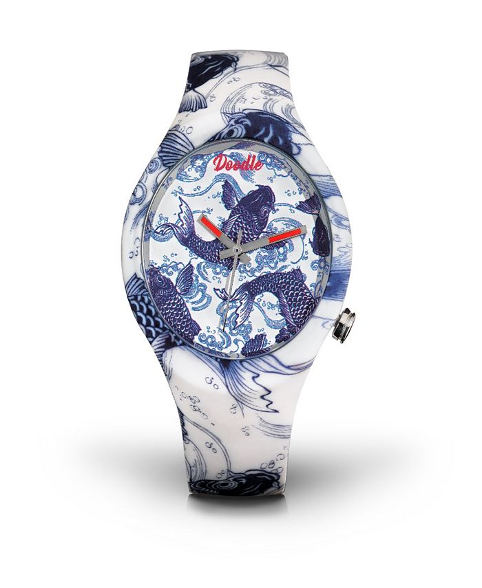 Doodle Watches Doodle Watch Caro Koi Blue - Macy's