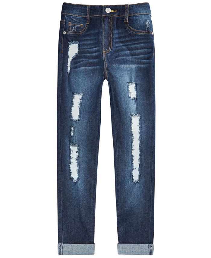 Epic Threads Big Girls Distressed Cotton Jeans, Created for Macy's - Macy's