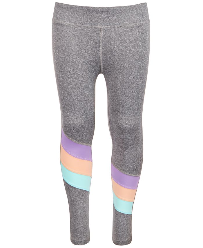Ideology Little Girls Colorblocked Leggings, Created for Macy's - Macy's