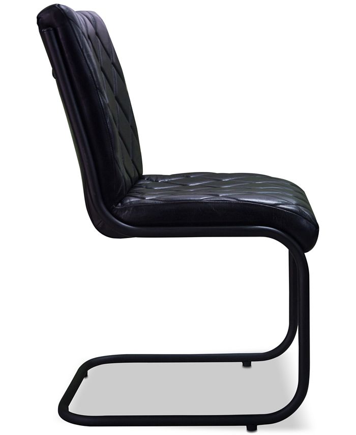 CDI Furniture Shilo Leather Chair - Set of 2 - Macy's