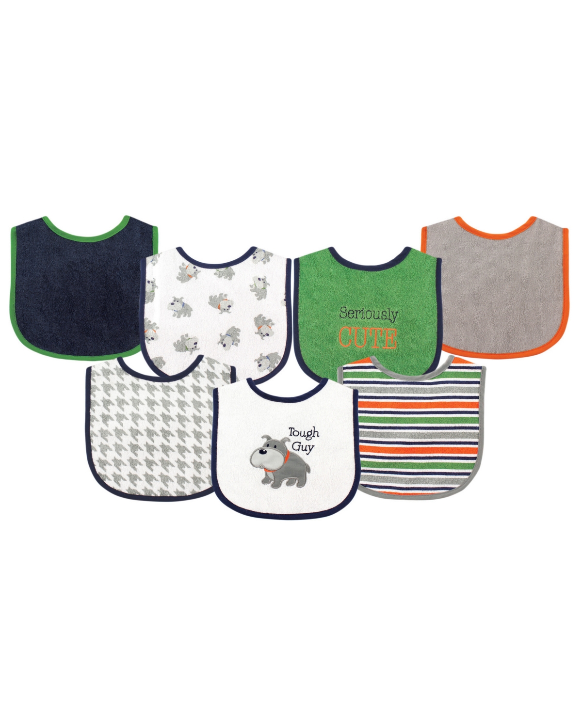 Click here for Luvable Friends Baby Boy Cotton Terry Drooler Bibs... prices