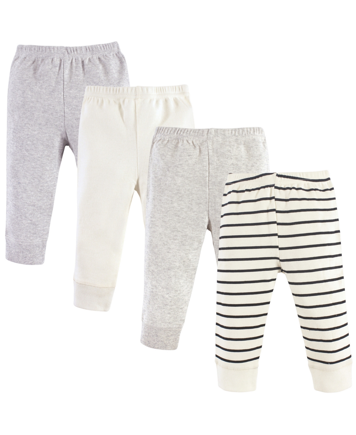 Click here for Luvable Friends Baby Boys Unisex Four Pack Pants -... prices