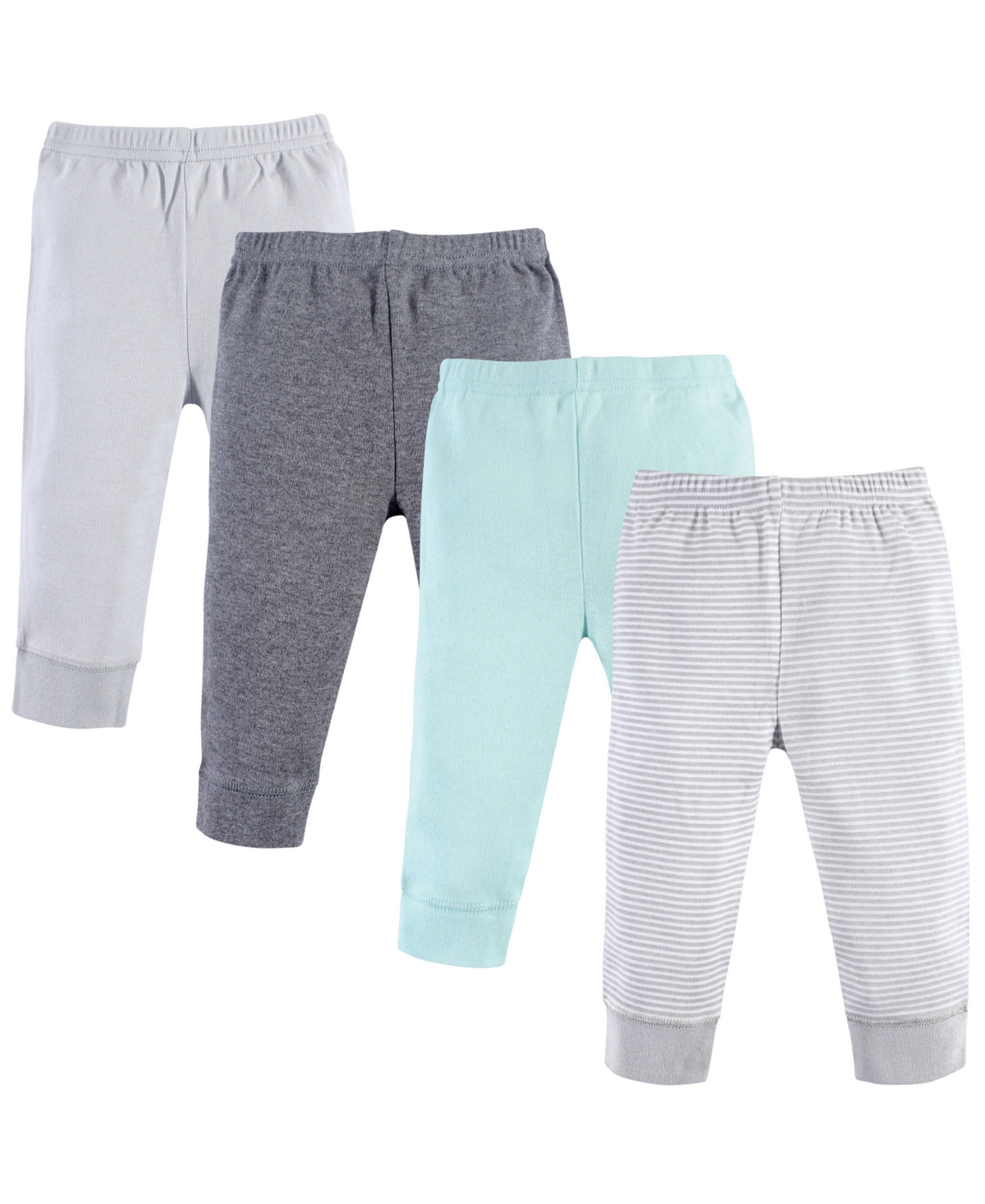 Click here for Luvable Friends Baby Boys Unisex Four Pack Pants -... prices