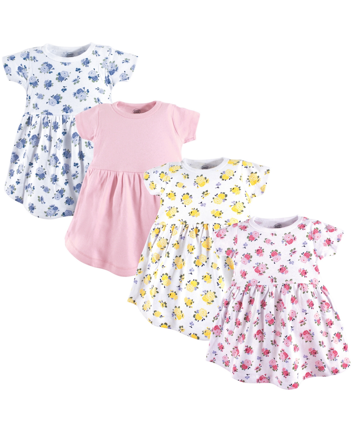 Click here for Luvable Friends Baby Girls Cotton Short-Sleeve Dre... prices